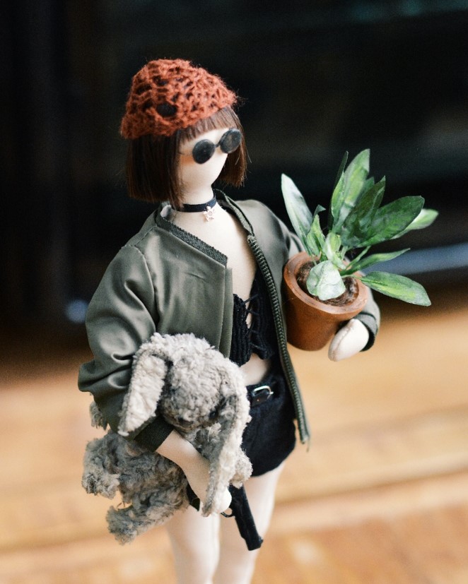 Matilda doll with accessories – Nahila, the green dream